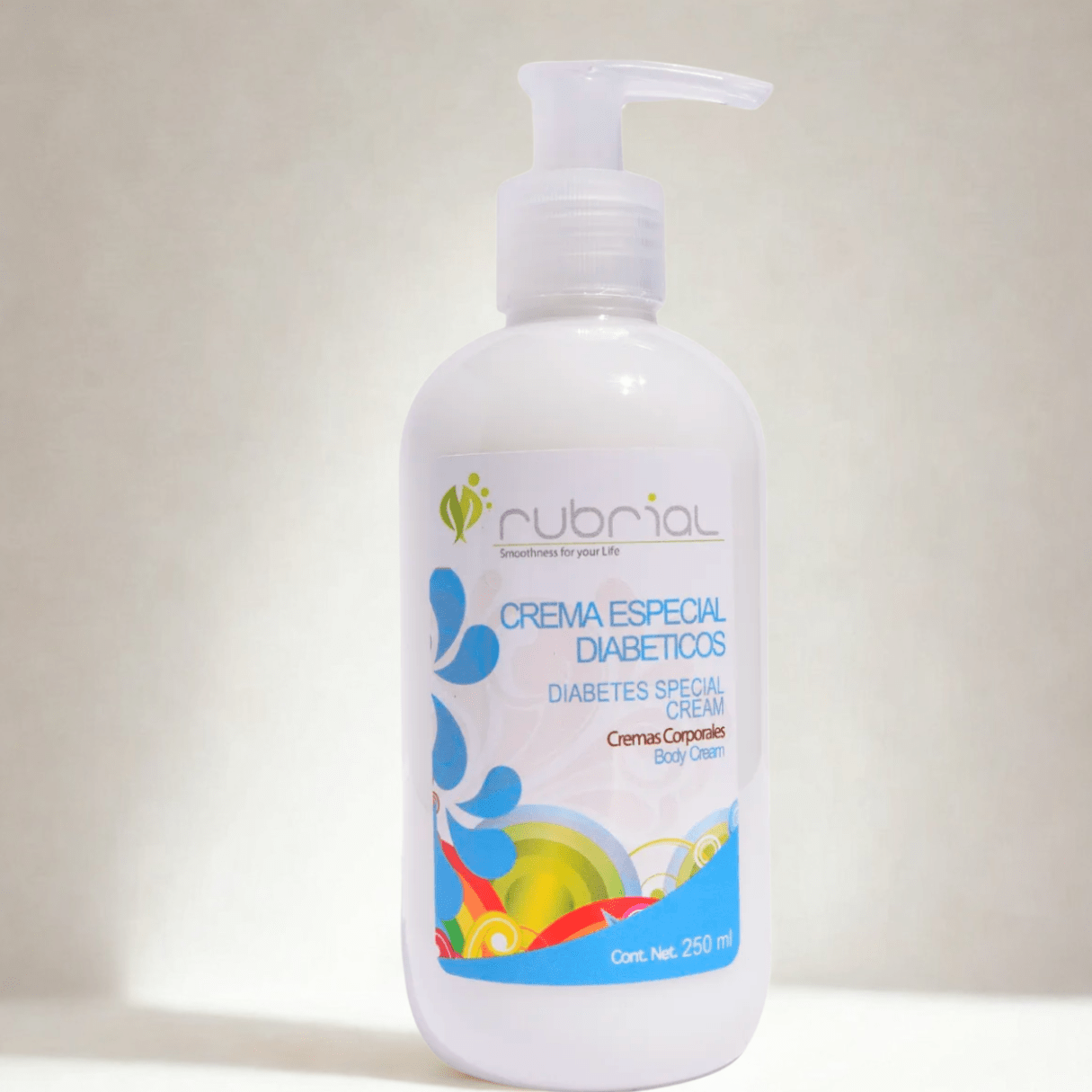Crema Diabéticos 250 ml – Rubrial USA
